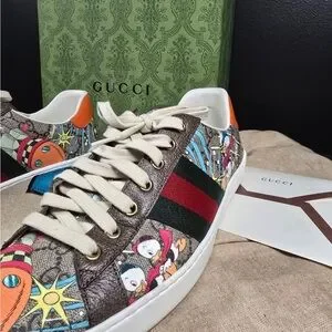 Gucci | Shoes | Disney X Gucci Ace Huey Dewey And Louie Sneaker | Poshmark